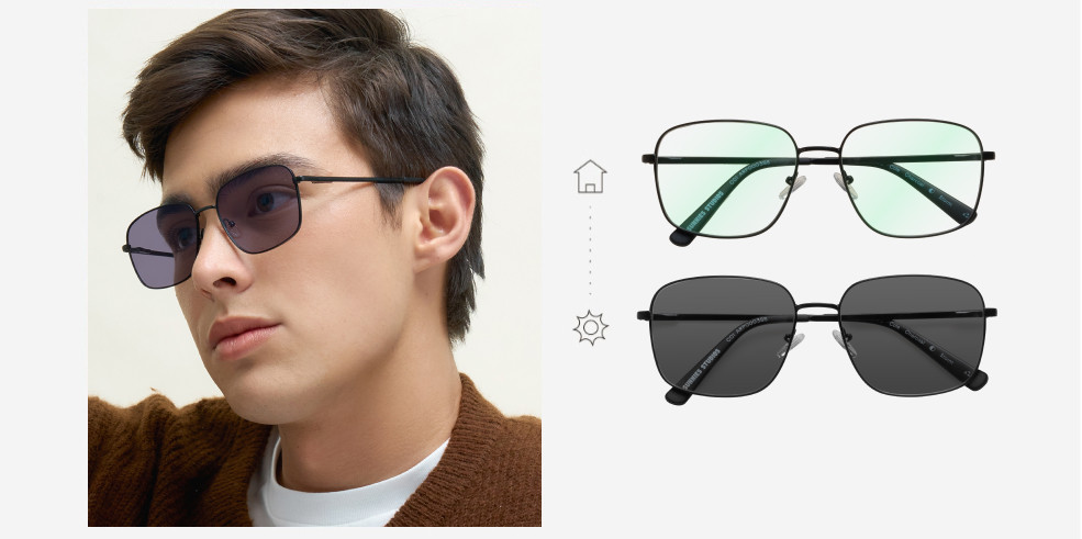 Sunnies Studios Anti-Rad Adaptive Cole (Non-graded Blue Light and ...