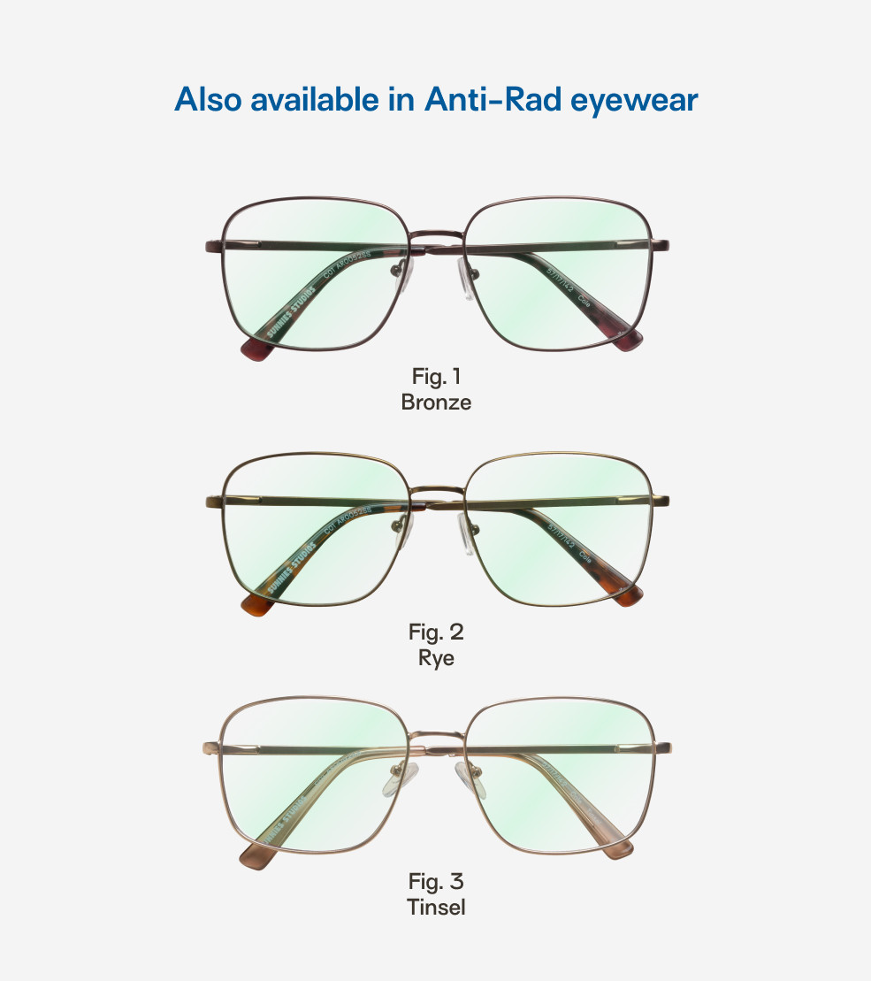Sunnies Studios Anti-Rad Adaptive Cole (Non-graded Blue Light and ...