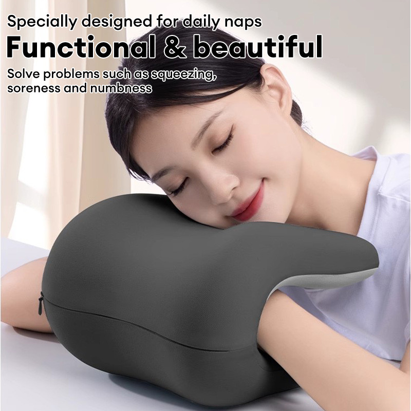 Desk Nap Pillow for Sleeping Office School Cushion Relieve Neck Pain ...