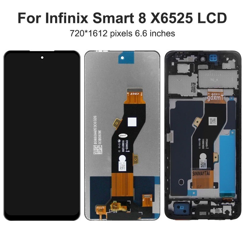 For Infinix Smart 6 Plus X6823C/Smart 7 X6515/Smart 8 X6525/Smart 9 ...
