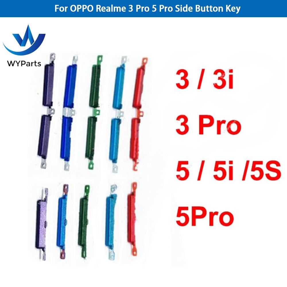 Power Volume Side Buttons for Realme 3 Pro 5 Pro on OFF Power Volume ...
