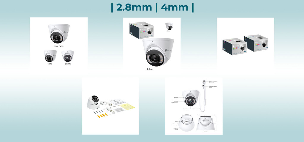 tp-link VIGI C455 5MP Full-Color Turret Network Camera | TP-Link by EJD ...
