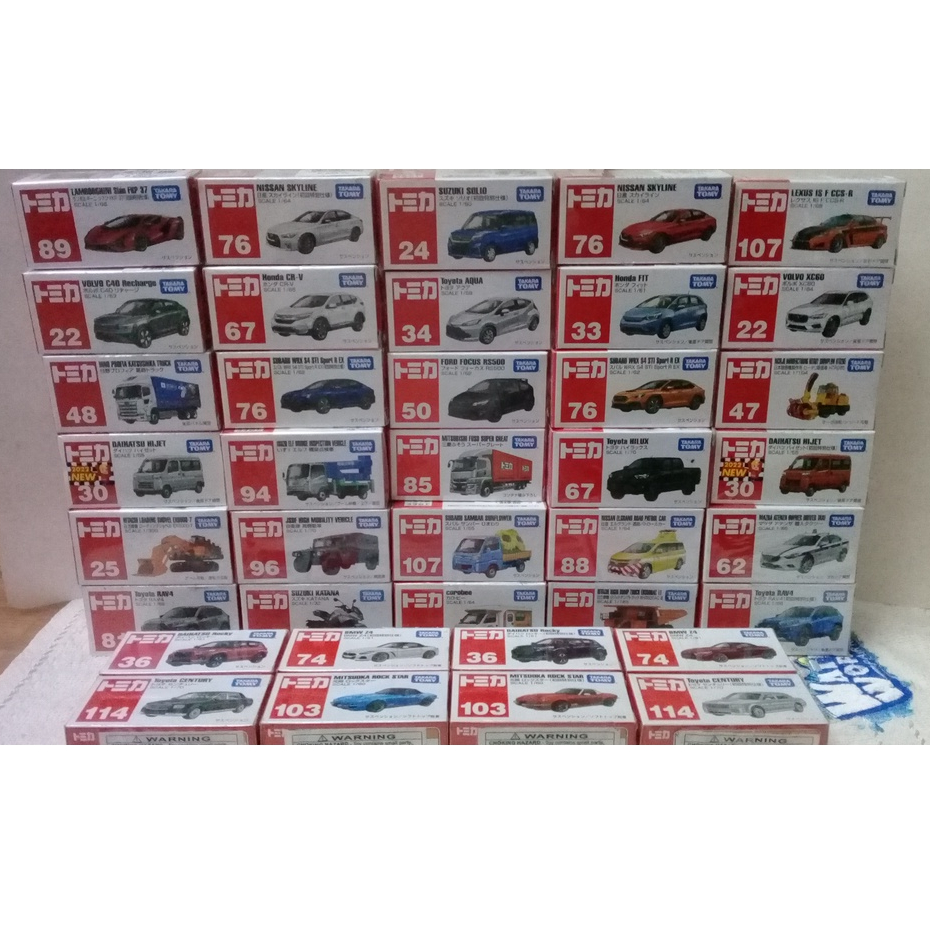 Original Sealed Tomica, Takara Tomy Brand New (Dented Box) | Shopee ...