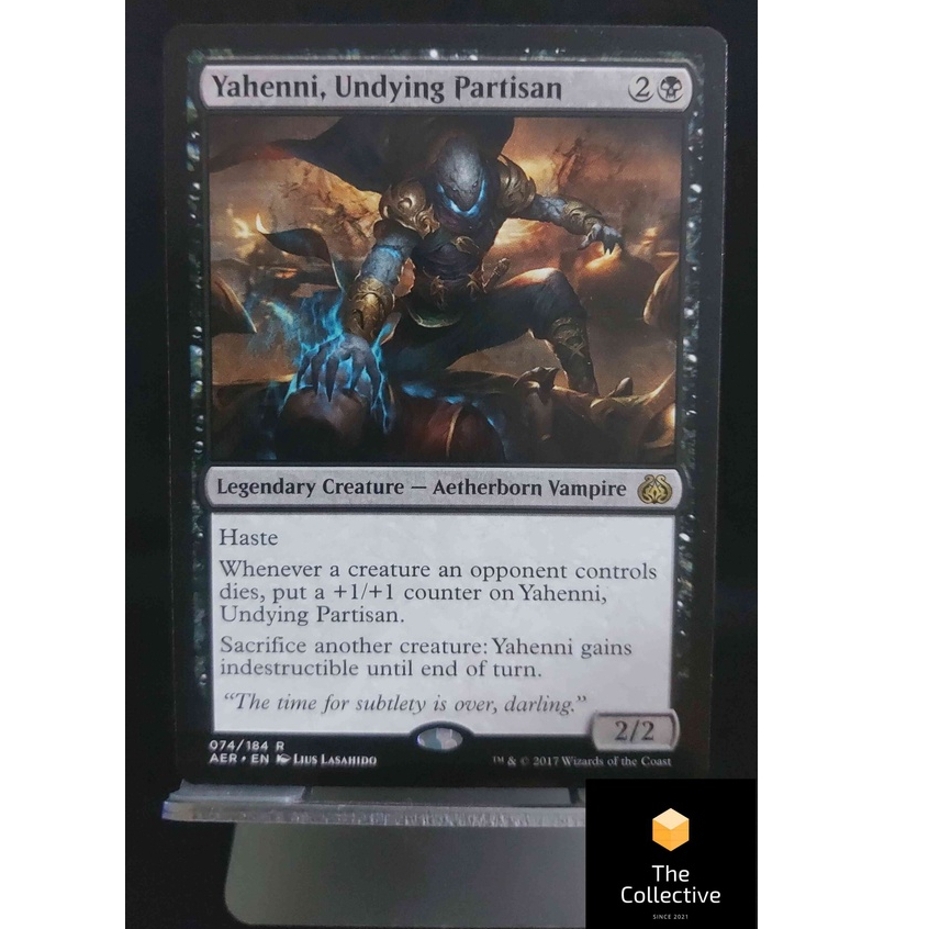 Magic the Gathering - MTG Card Game - Yahenni, Undying Partisan - AER ...