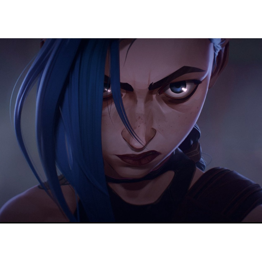 Arcane League of Legends Jinx A4 Size Poster | Shopee Philippines