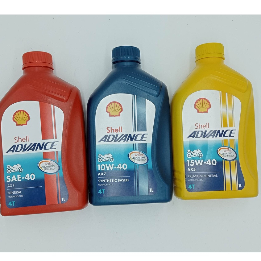 Shell Advance Motorcycle Oil 1L | Shopee Philippines