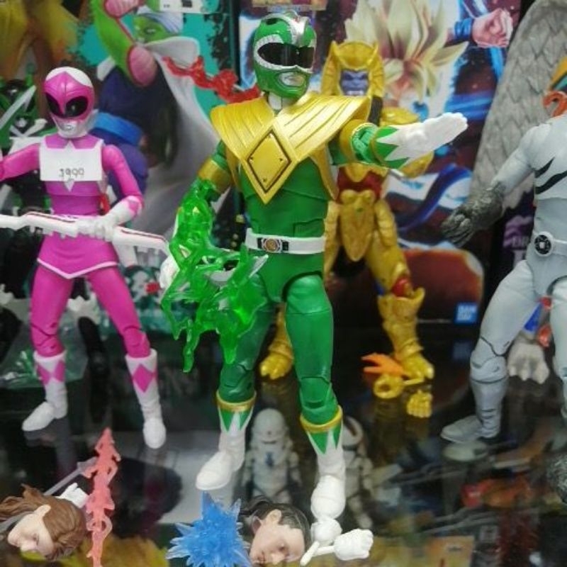 Hasbro Lightning Collection MMPR Loose Green Ranger | Shopee Philippines