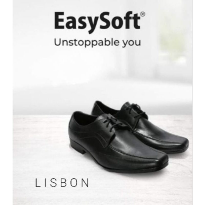 Easy Soft LISBON Formal Shoes by World Balance for Men-BLACK | Shopee ...