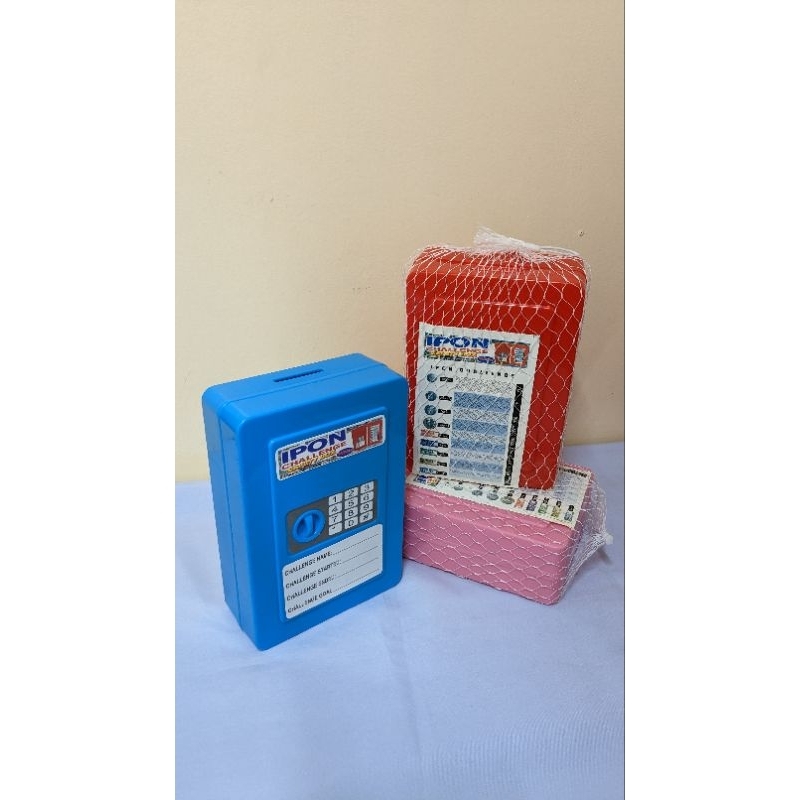IPON CHALLENGE SAVING BOX ALKANSYA | Shopee Philippines