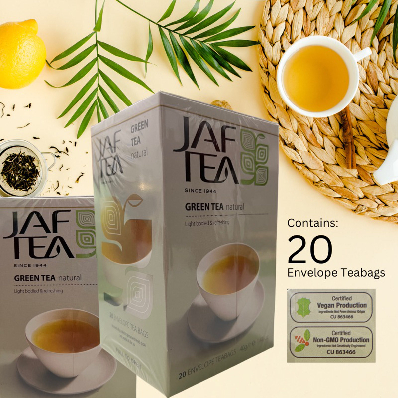 JAF Tea Green Tea 20 envelope bags per box | Shopee Philippines
