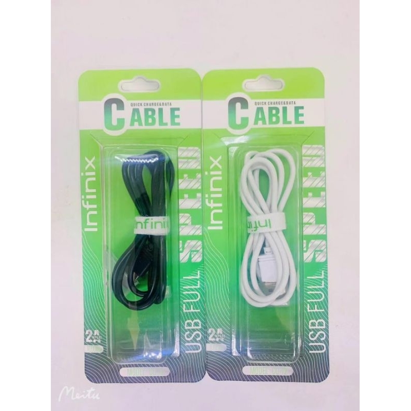 infinix 100% fast charge micro usb 1 meter 2A infinix cable | Shopee ...