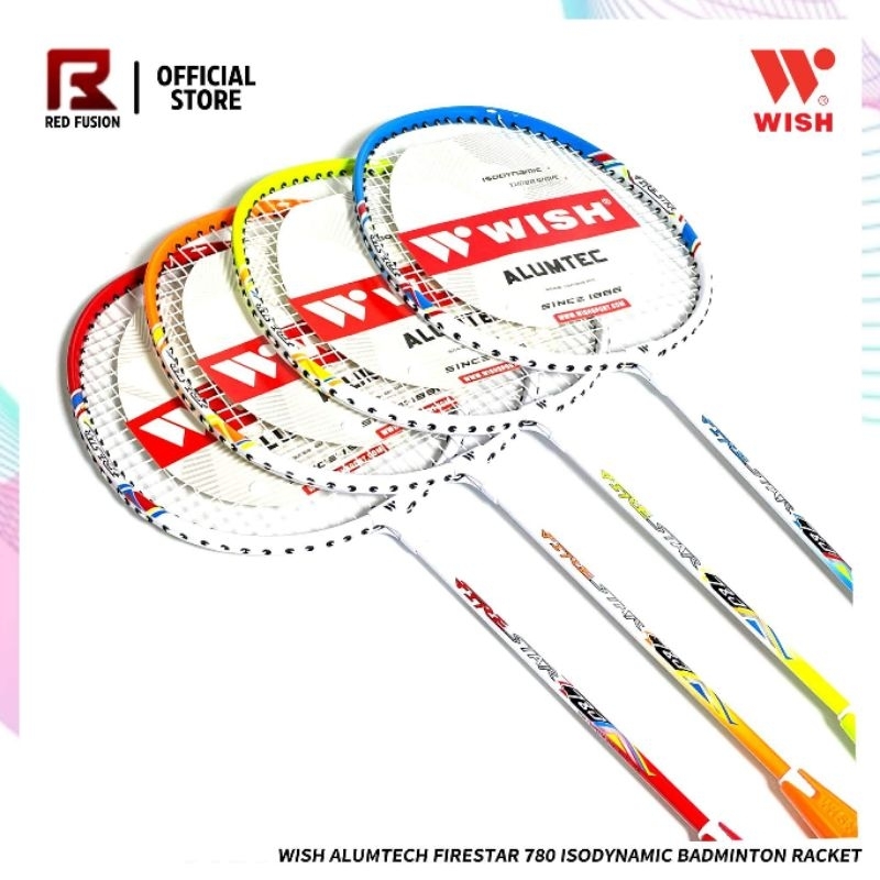 Wish Alumtech Firestar 780 Isodynamic Badminton Racket | Shopee Philippines