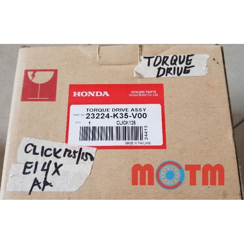 TORQUE DRIVE ASSEMBLY FOR HONDA CLICK125 / CLICK150 (GENUINE PACKING ...