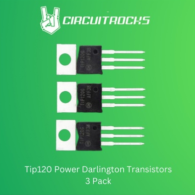 Circuitrocks Tip120 Power Darlington Transistors 3 Pack | Shopee ...