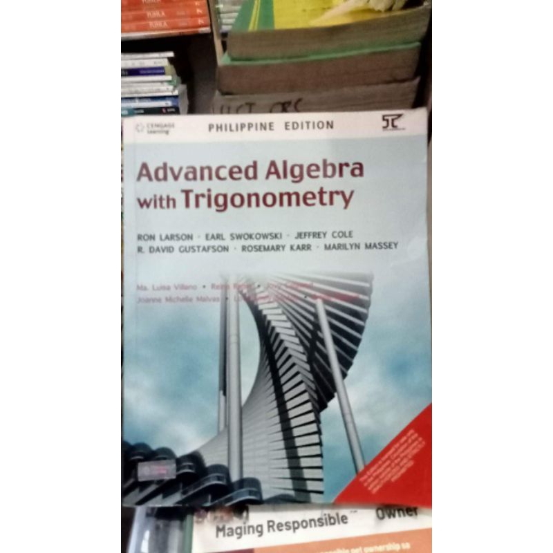 advanced algebra with trigonometry. | Shopee Philippines