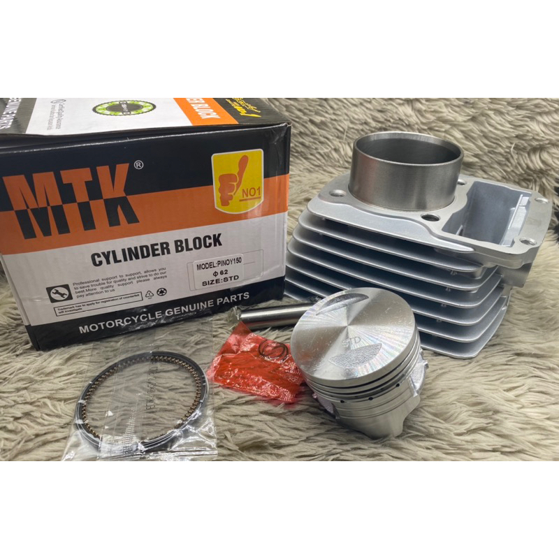 MTK CYLINDER BLOCK PINOY150/62MM STD | Shopee Philippines