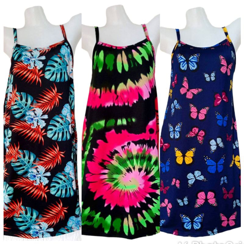 Spaghetti Duster |Sexy Pambahay Duster | FREESIZE One Size SMALL to XL ...