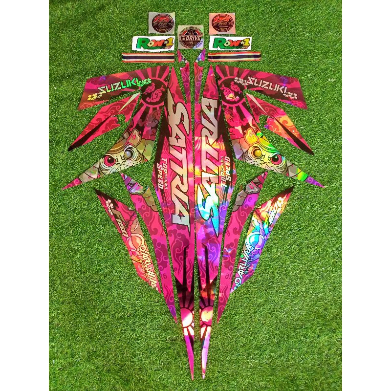 Suzuki Raider R150 Reborn/Carb Stock Decal (Daruma Design) | Shopee ...