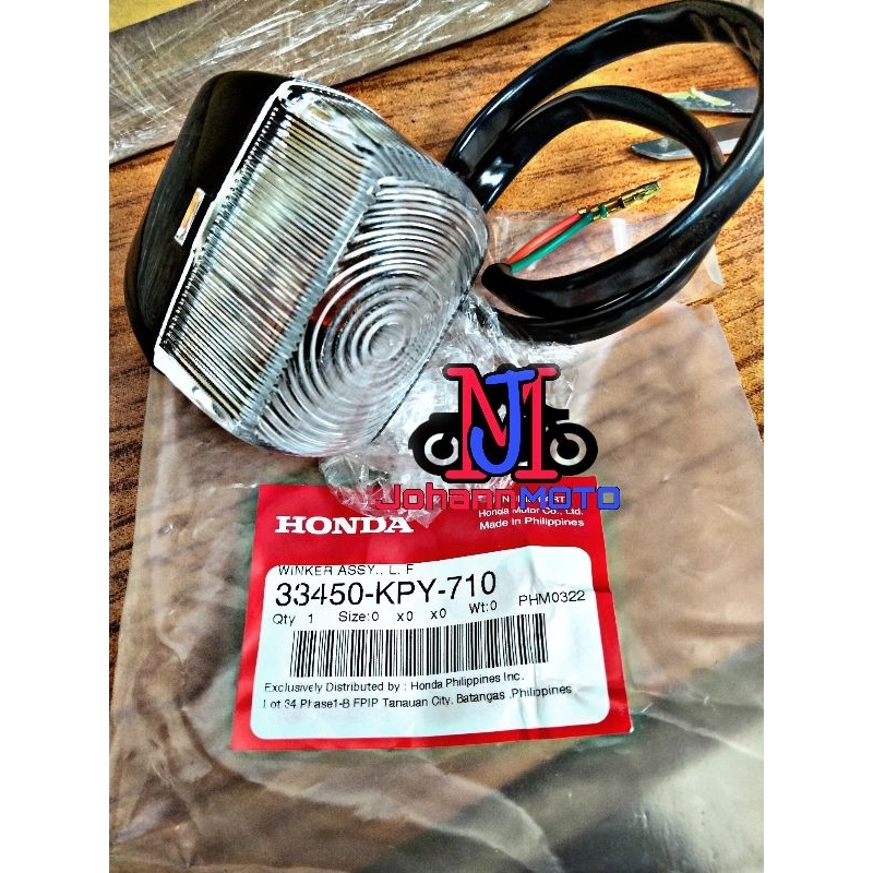 XRM 125 SIGNAL LIGHT GENUINE 1pc | Shopee Philippines