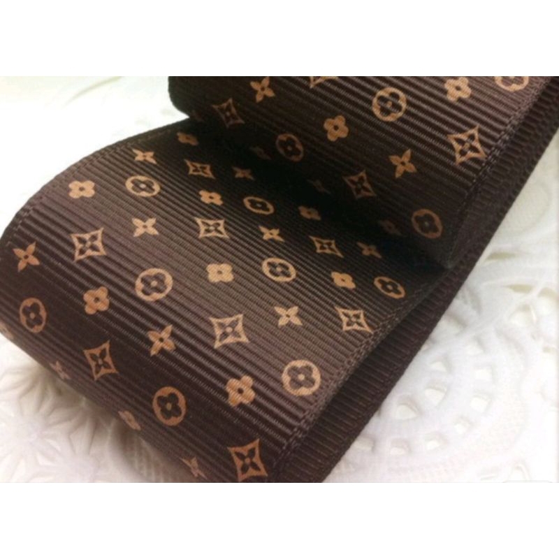 1" and 1.5" Designer brands grossgrain ribbon | Shopee Philippines