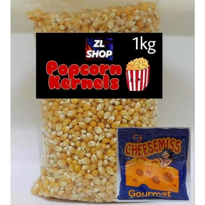Popcorn Kernels 1 kilo with 200g Cheese powder, snacks | Shopee Philippines