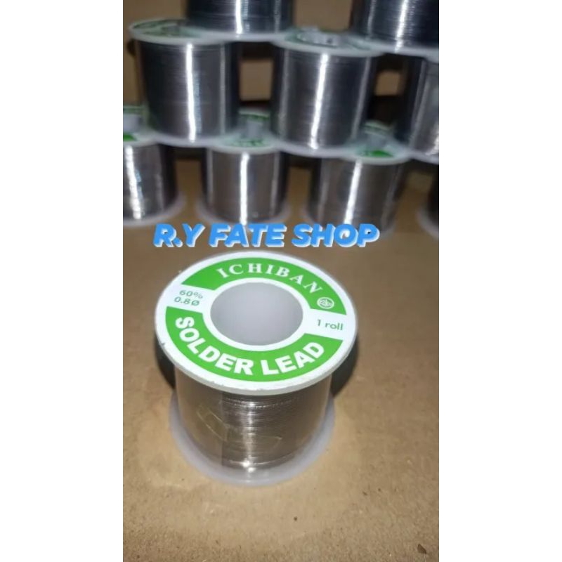 AUTHENTIC SOLDERING LEAD 1 ROLL (Approximately 60 meters) | Shopee ...