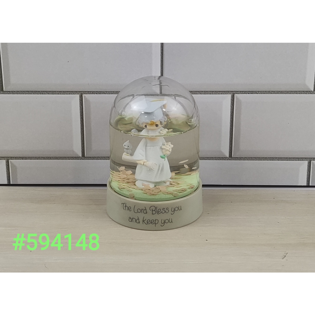 Precious Moments Figurine - The Lord Bless You & Keep You Waterball ...