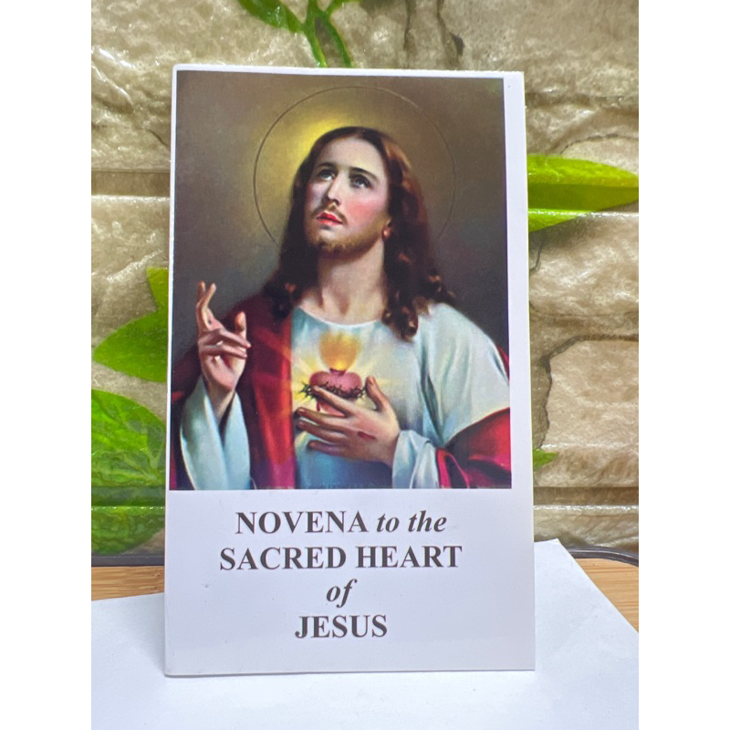 Novena to the SACRED HEART of JESUS (Booklet) - 3 x 5 inches ...