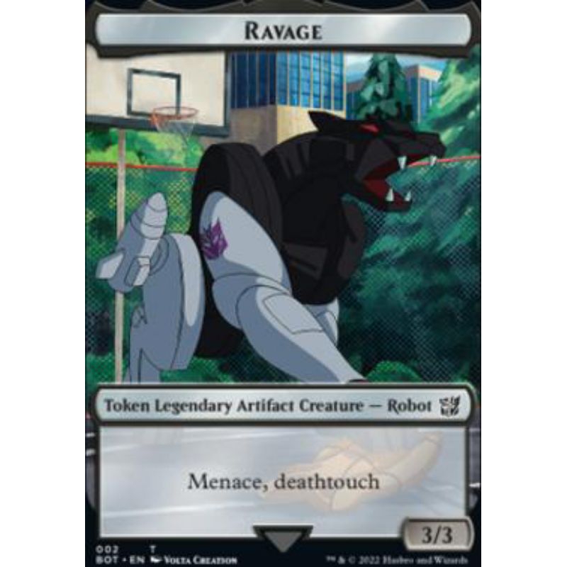 Ravage (token) - BOT (Universe Beyond: Transformers) - MTG Cards (WotC ...