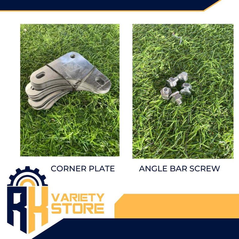 10PCS HEAVY DUTY TRUE TO SIZE CORNER PLATE FOR SLOTTED ANGLE BAR (SAB ...