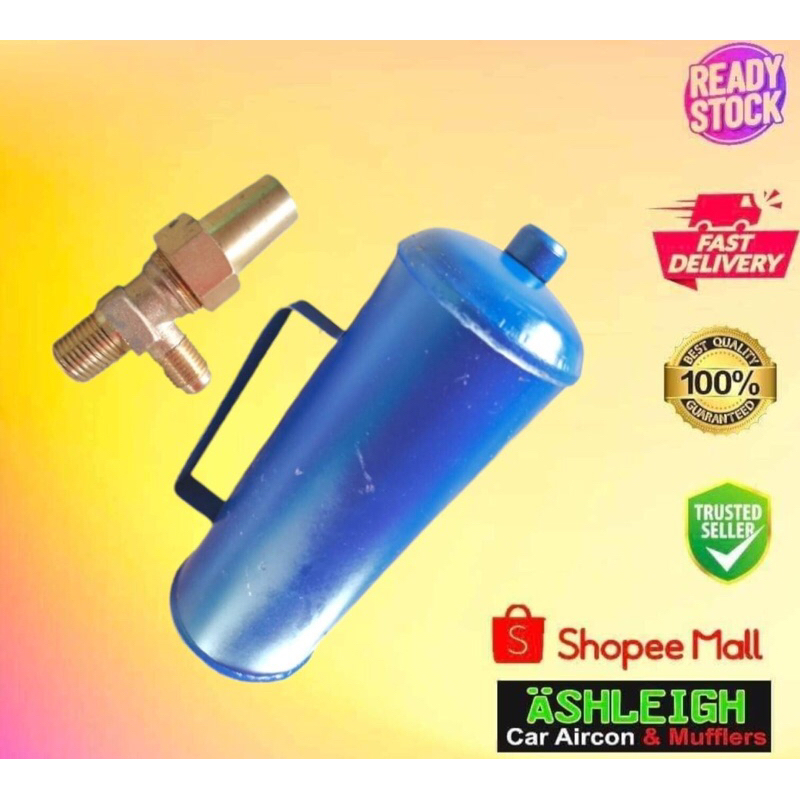 Ashleigh Aircon Empty Freon Tank with Valve set (2.5kg) quality parts ...