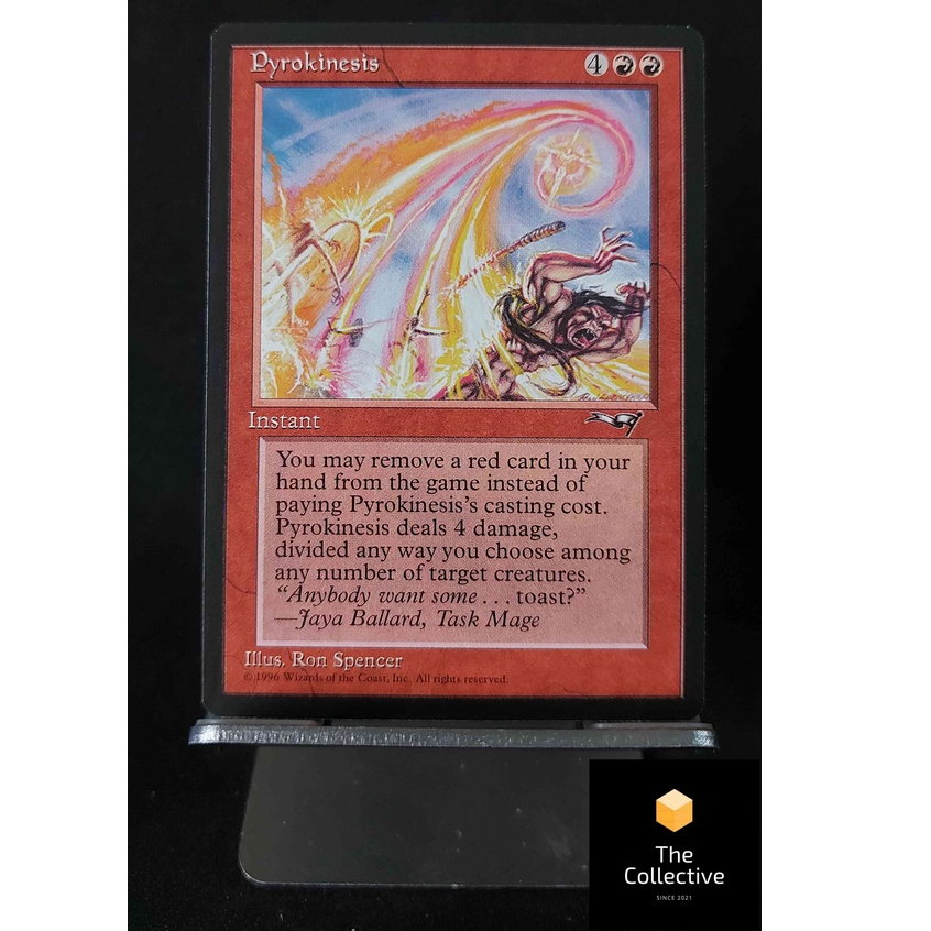Magic the Gathering - MTG Card Game - Pyrokinesis - [ID: RB1] | Shopee ...