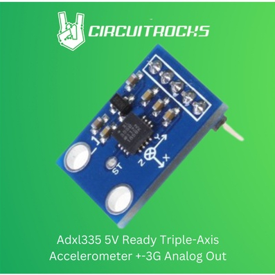 Circuitrocks Adxl335 5V Ready Triple-Axis Accelerometer +-3G Analog Out ...