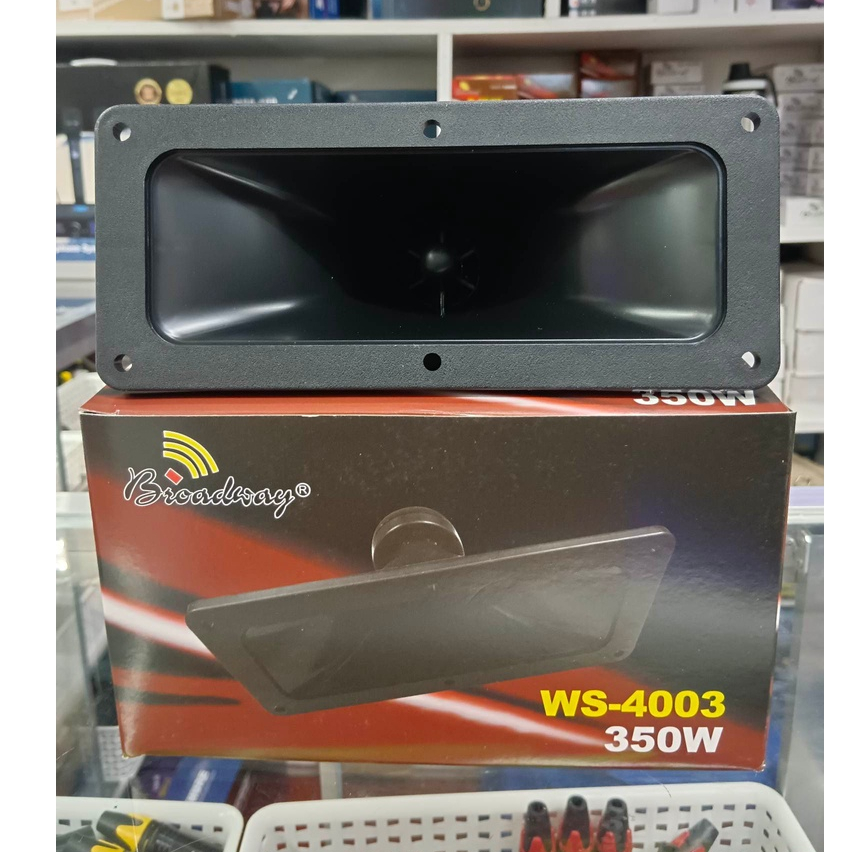 1Pc 350Watts Horn Tweeter Broadway Ws-4003 Piezo | Shopee Philippines
