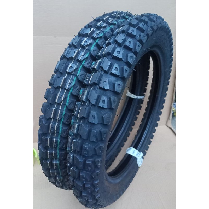 3.25-17 Fuji tire tube type (Wing 200) Trail sports 1pc | Shopee ...