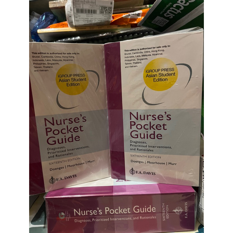 Nurses pocket guide NANDA 16th & 15th edition ONHAND | Shopee Philippines
