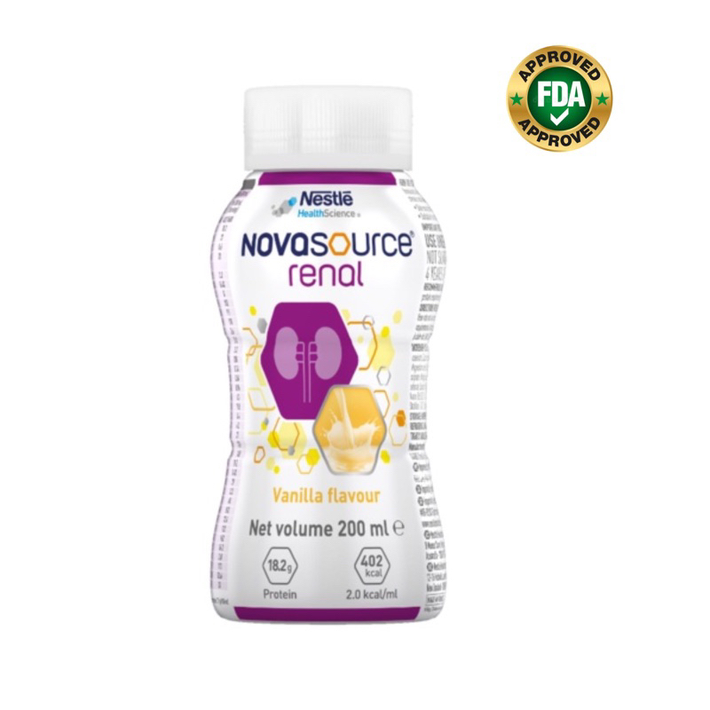 NOVASOURCE RENAL VANILLA FLAVOR 200ML | Shopee Philippines