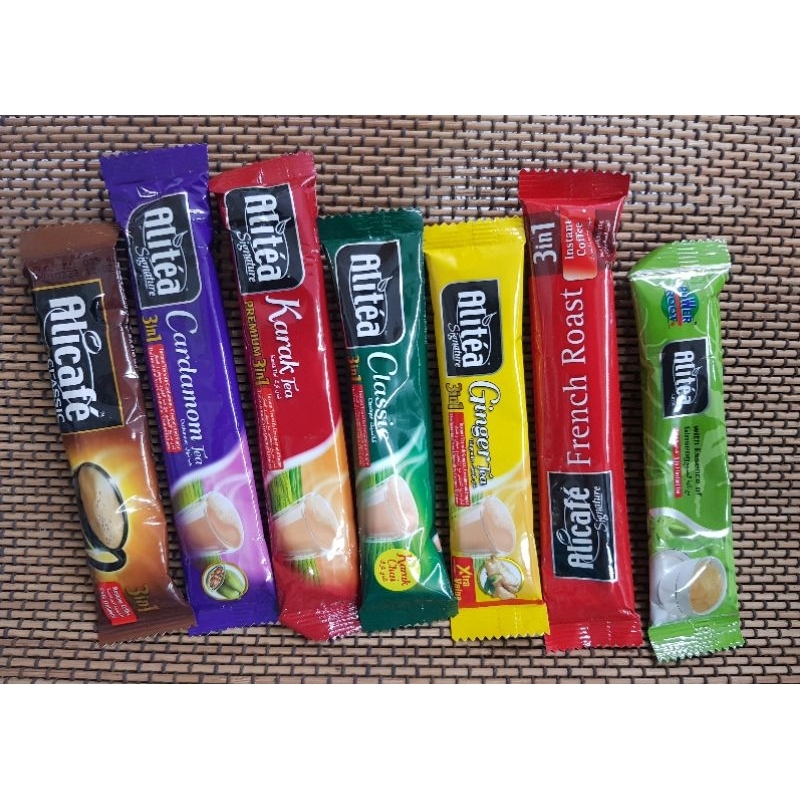 Alicafe, Alitea Classic 3in1 Coffee, Tea sachets | Shopee Philippines