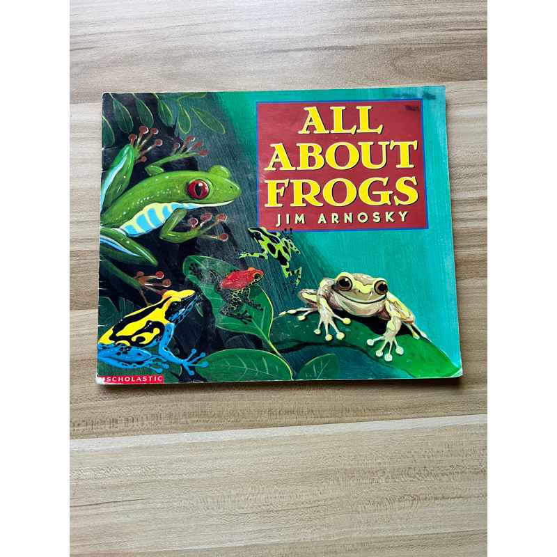 All About Frogs by Jim Arnosky | Shopee Philippines