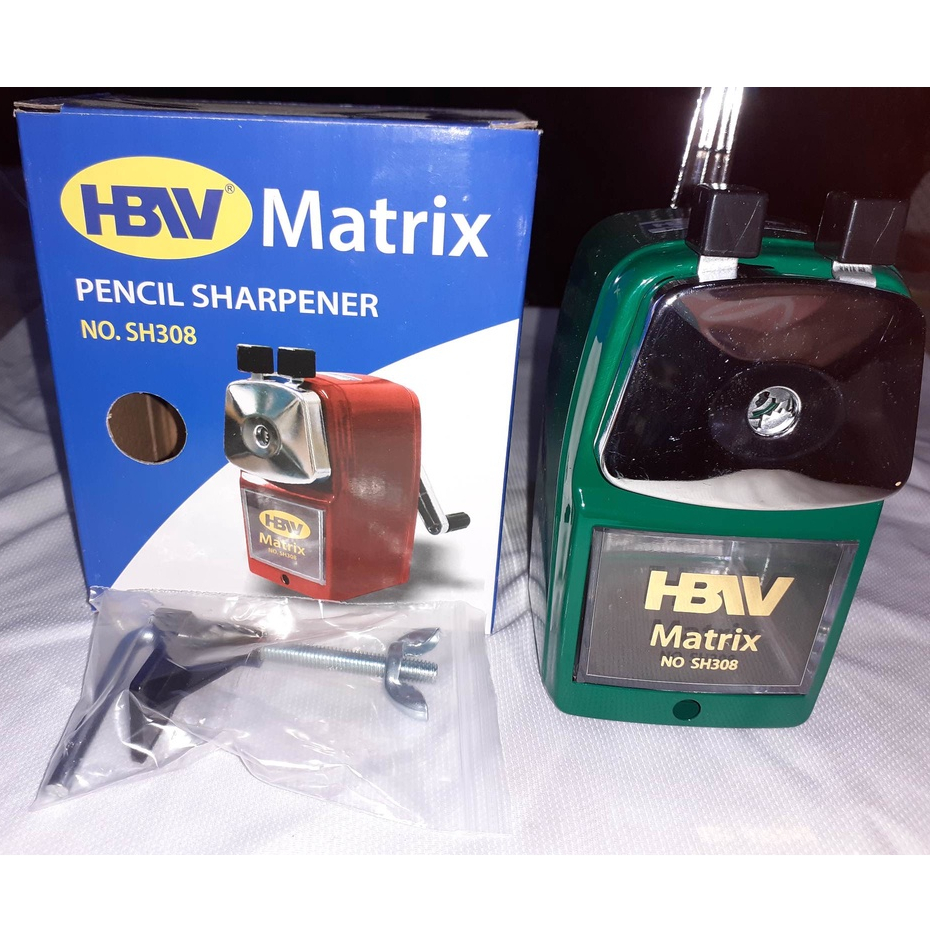 HBW MATRIX PENCIL SHARPENER NO.SH308 | Shopee Philippines