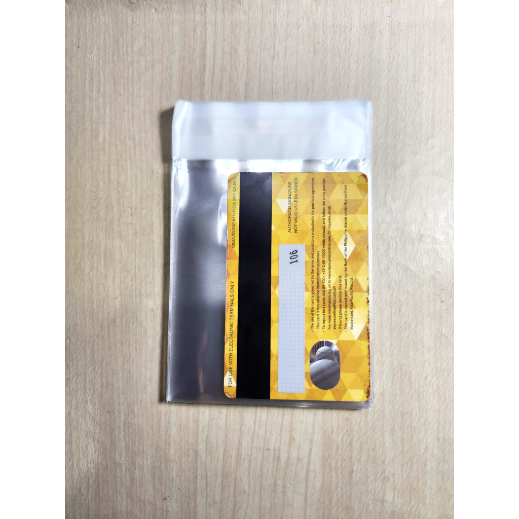 Clear Plastic OPP Packaging w/Self Adhesive (Makapal) High Quality DIY ...