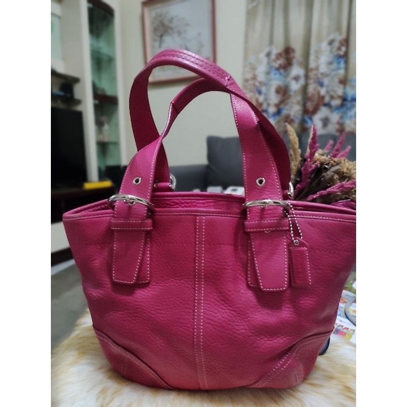 Preloved bags coach leather | Shopee Philippines