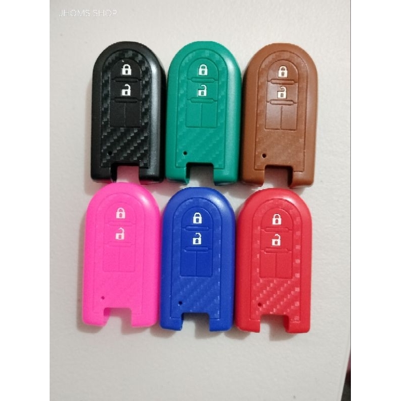 Toyota Rush / Wigo Carbon Finished Silicone Car Remote Key Cover / 1 ...