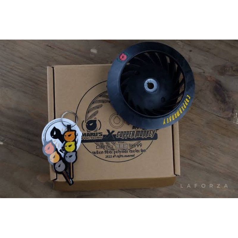 Maru's Factory X Copper Monkey Carbon Fiber Polymeter Cooler Fan ...