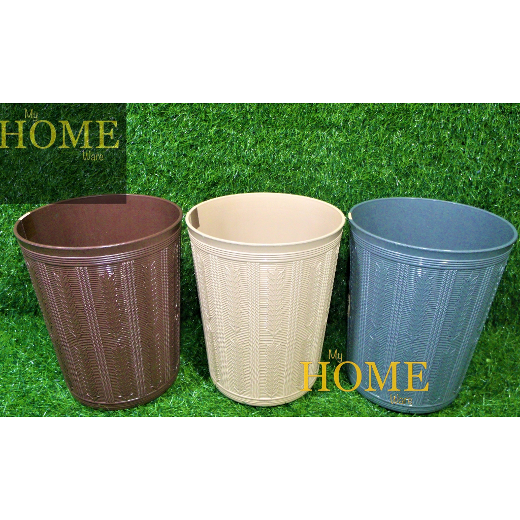 #625 NIKKO WARE Recycling Bin Round Waste Plastic Basket Garbage Trash ...