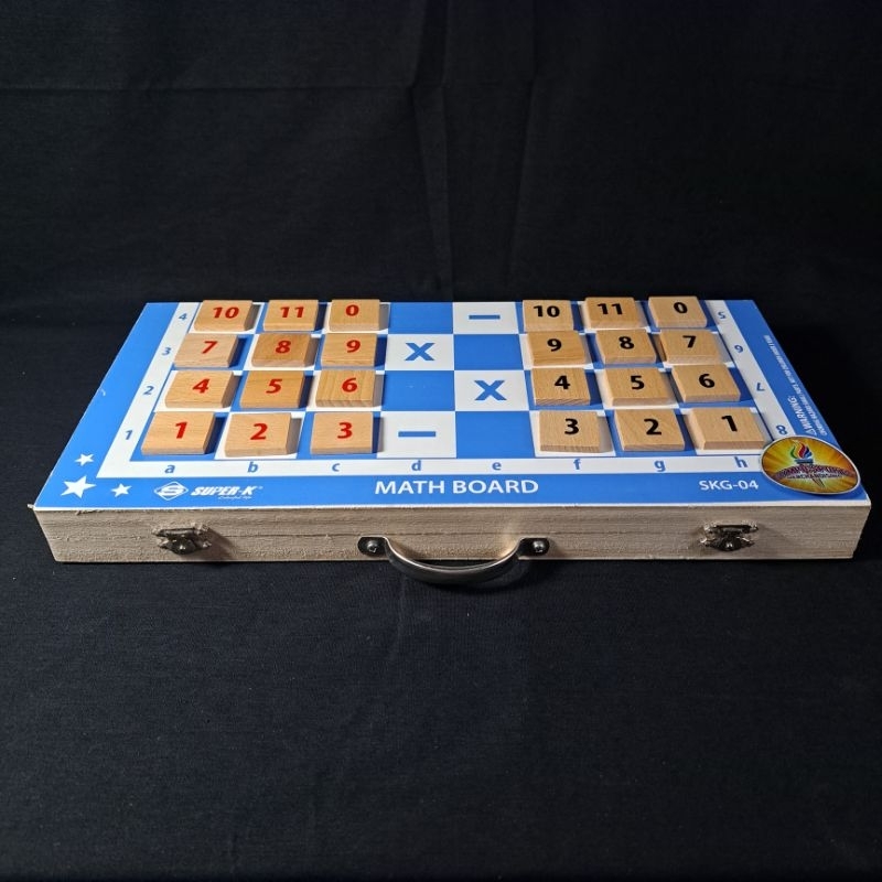 SUPER-K Wooden Math Board with Number Tiles (SKG-04) | Educational ...