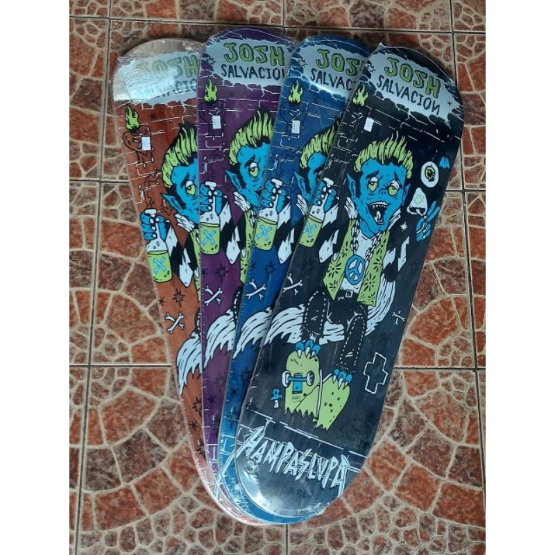 Hampaslupa Skateboards Free Griptape SALE | Shopee Philippines