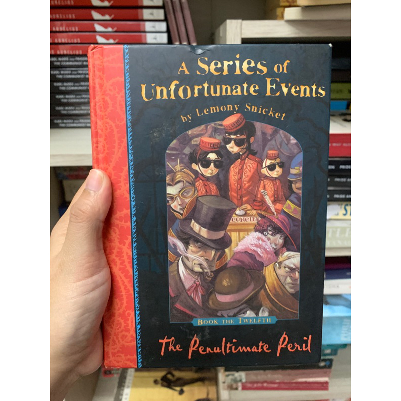 A SERIES OF UNFORTUNATE EVENTS BOOK 12 THE PENULTIMATE PERIL | Shopee ...