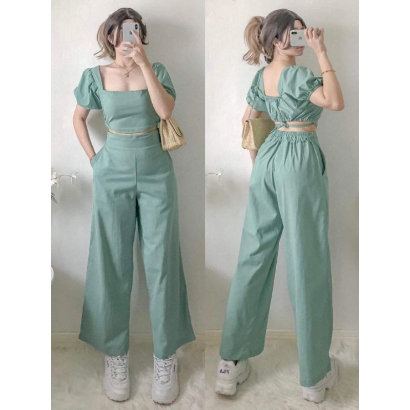Liana Coords Pants (Can fit upto Large Frame) | Shopee Philippines
