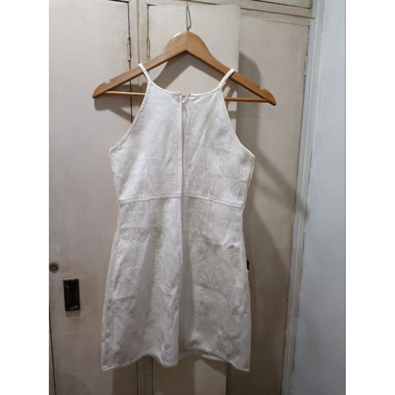 Preloved White Mini Formal Dress | Shopee Philippines